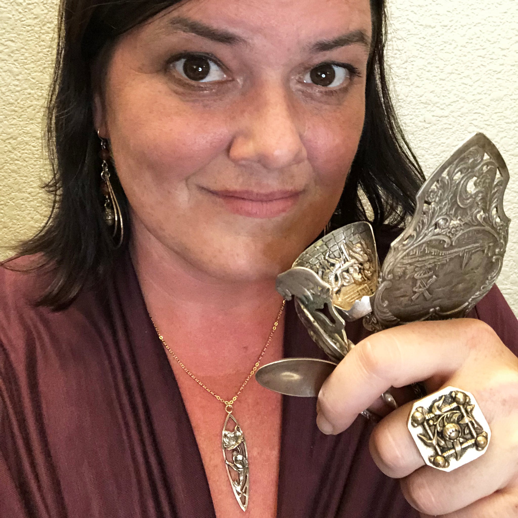 History of Souvenir Spoon Collecting – Compass Rose Design