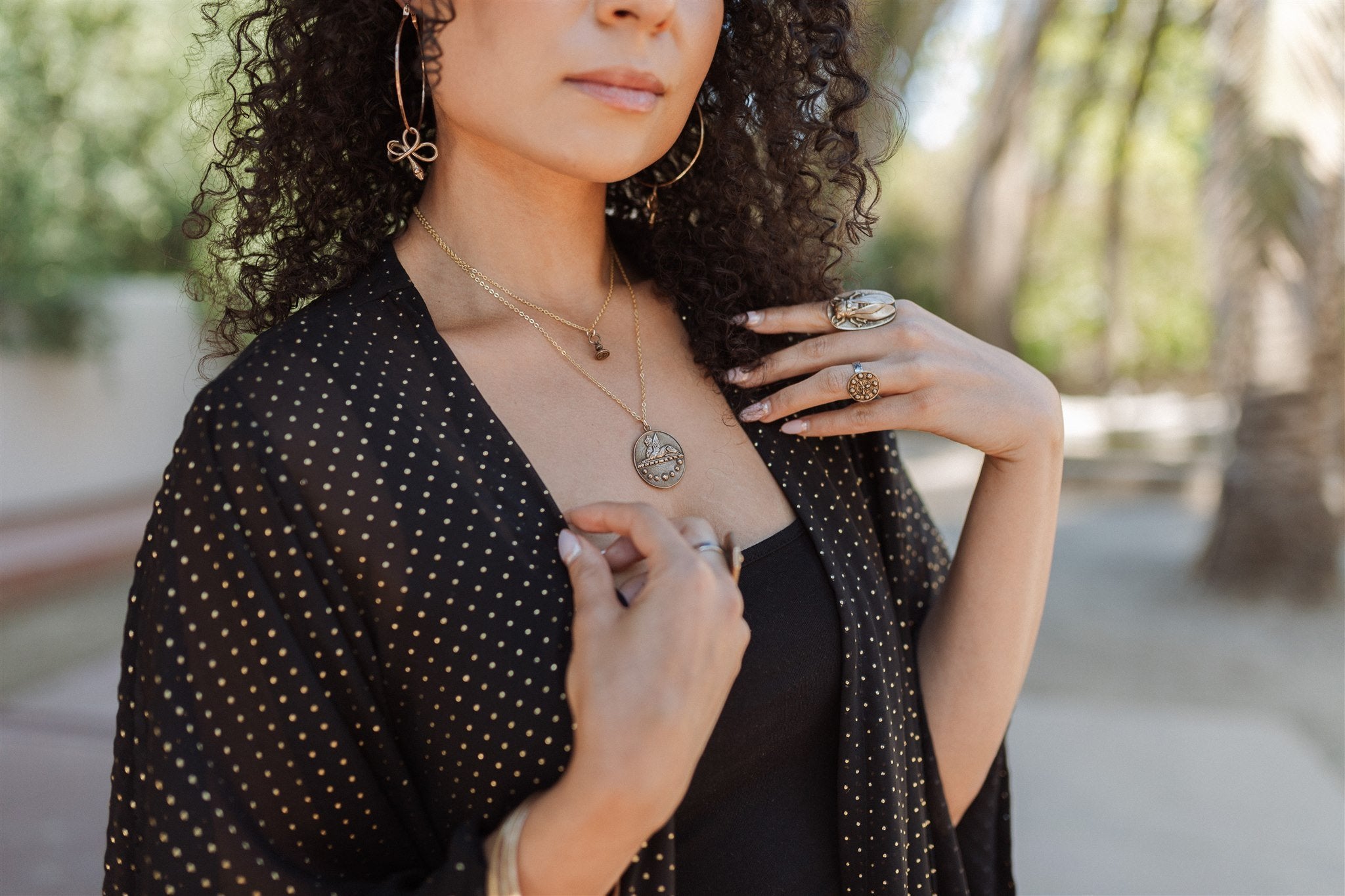 STARLIGHT Necklace - Silver – Compass Rose Design