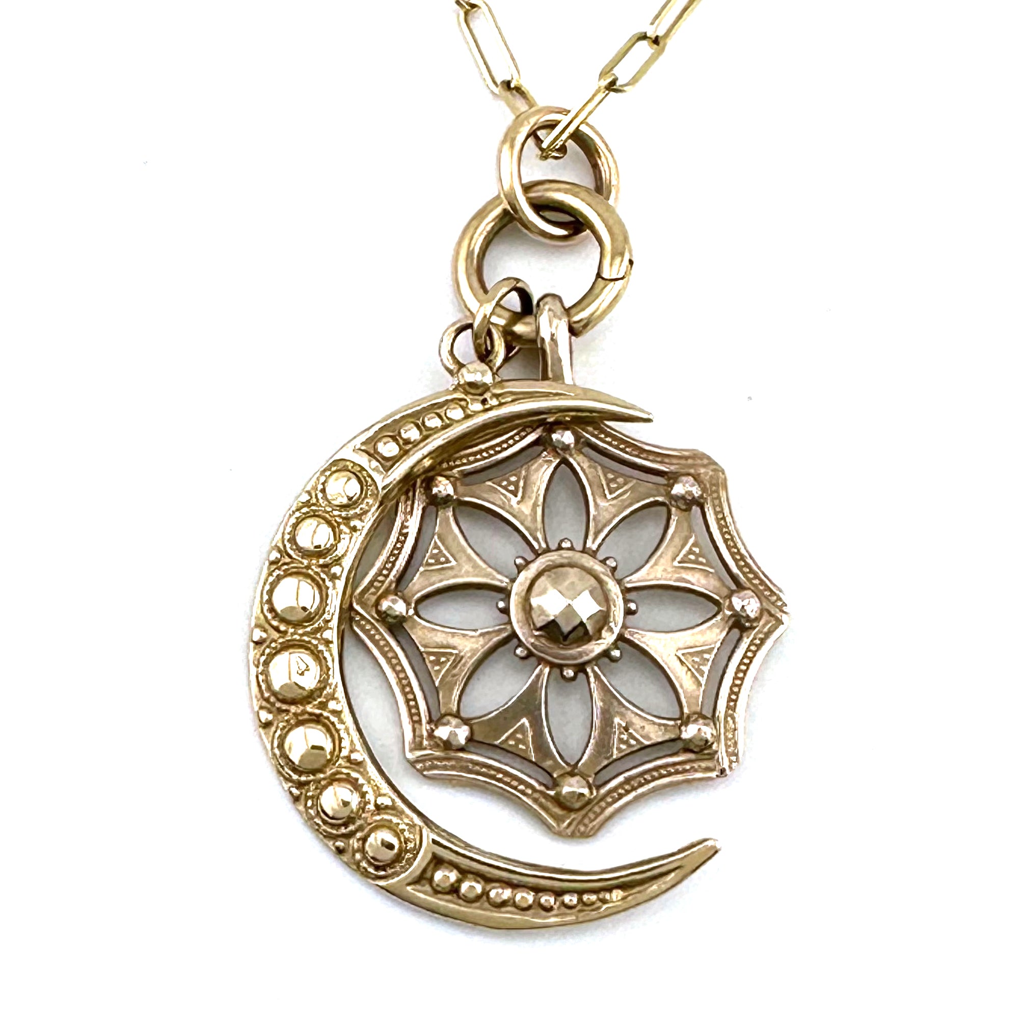 LUCID MOON Necklace Set - Gold – Compass Rose Design