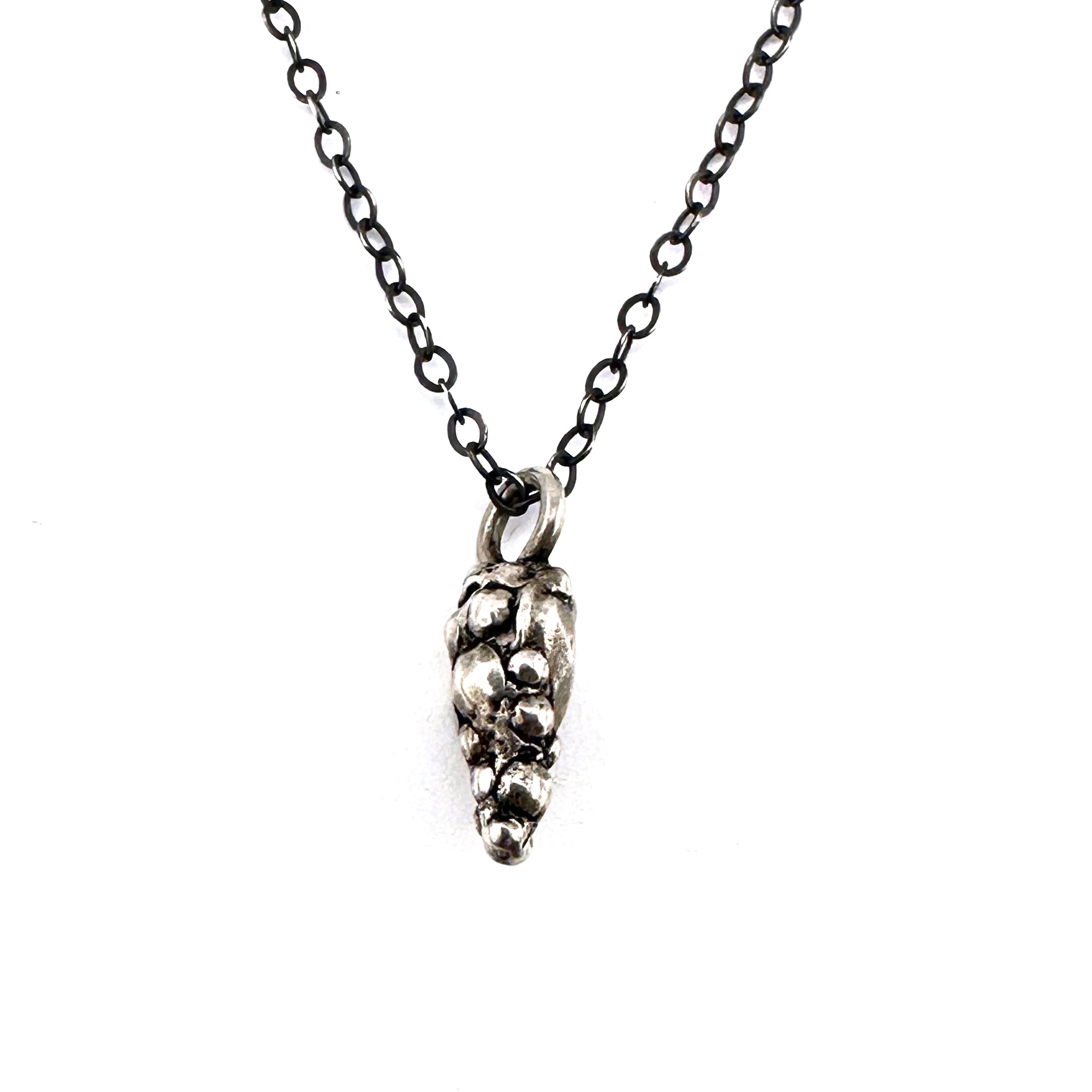 PENDULUM Necklace - Petite - Silver – Compass Rose Design