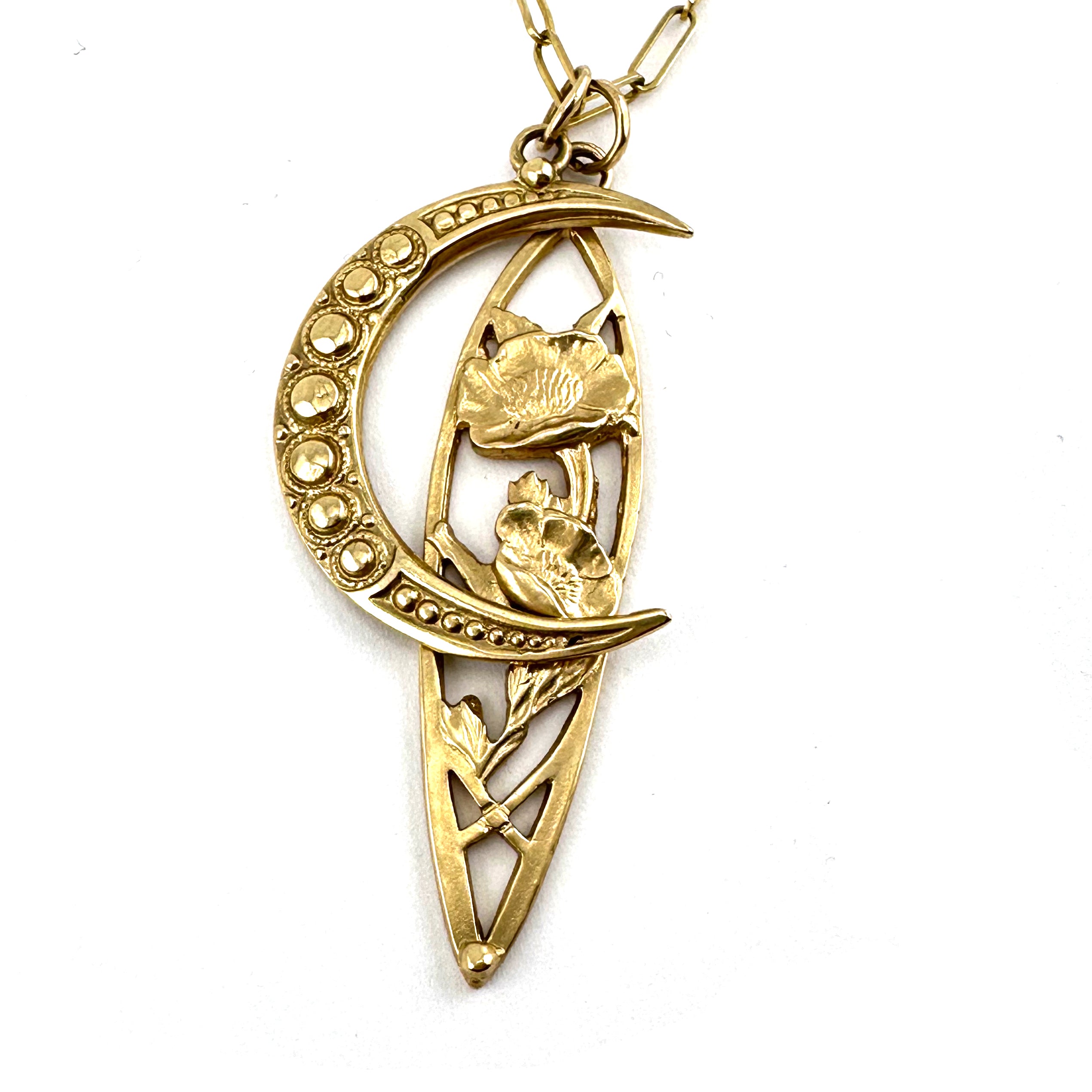 POPPY MOON Necklace Set - Gold – Compass Rose Design