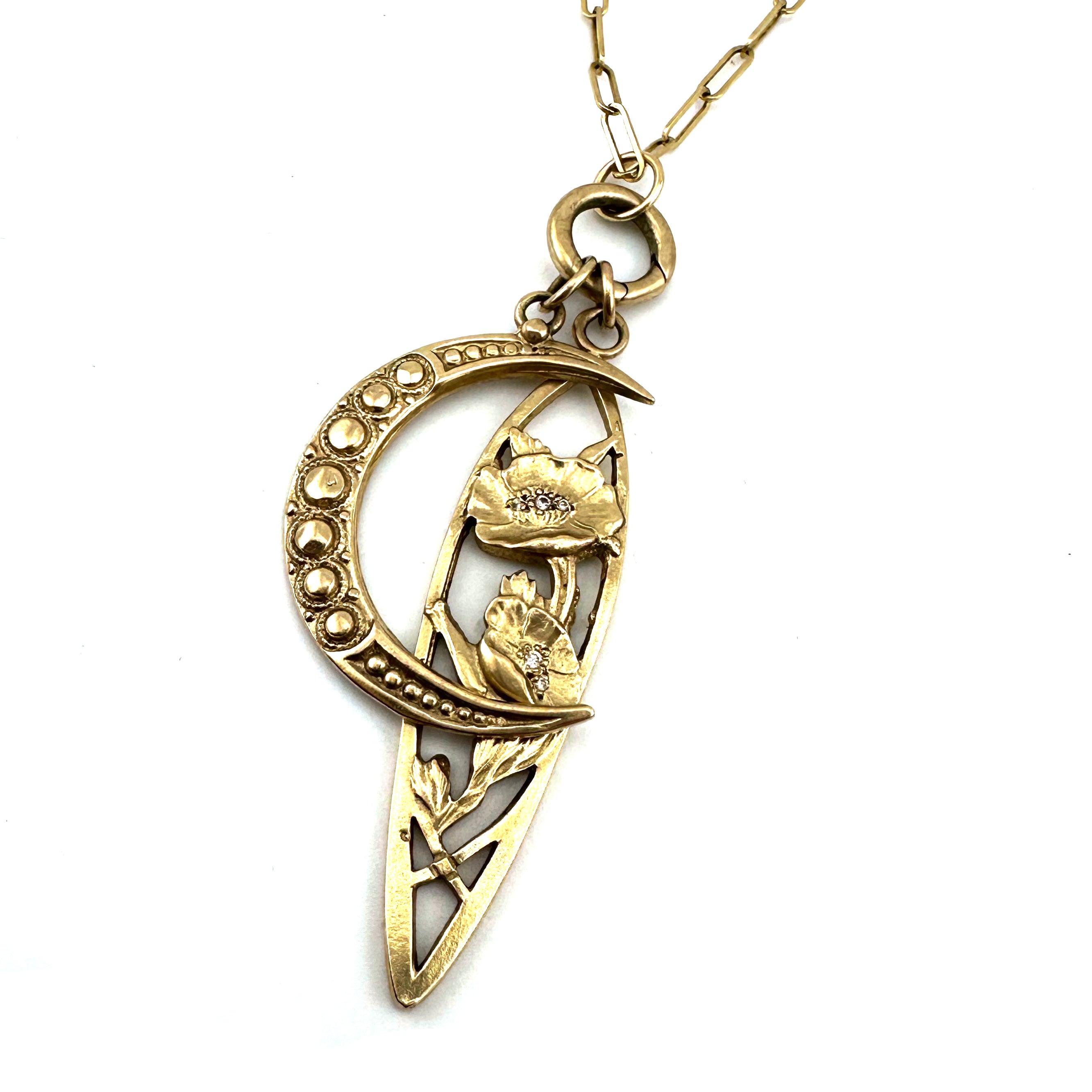 POPPY MOON Necklace Set - Gold – Compass Rose Design