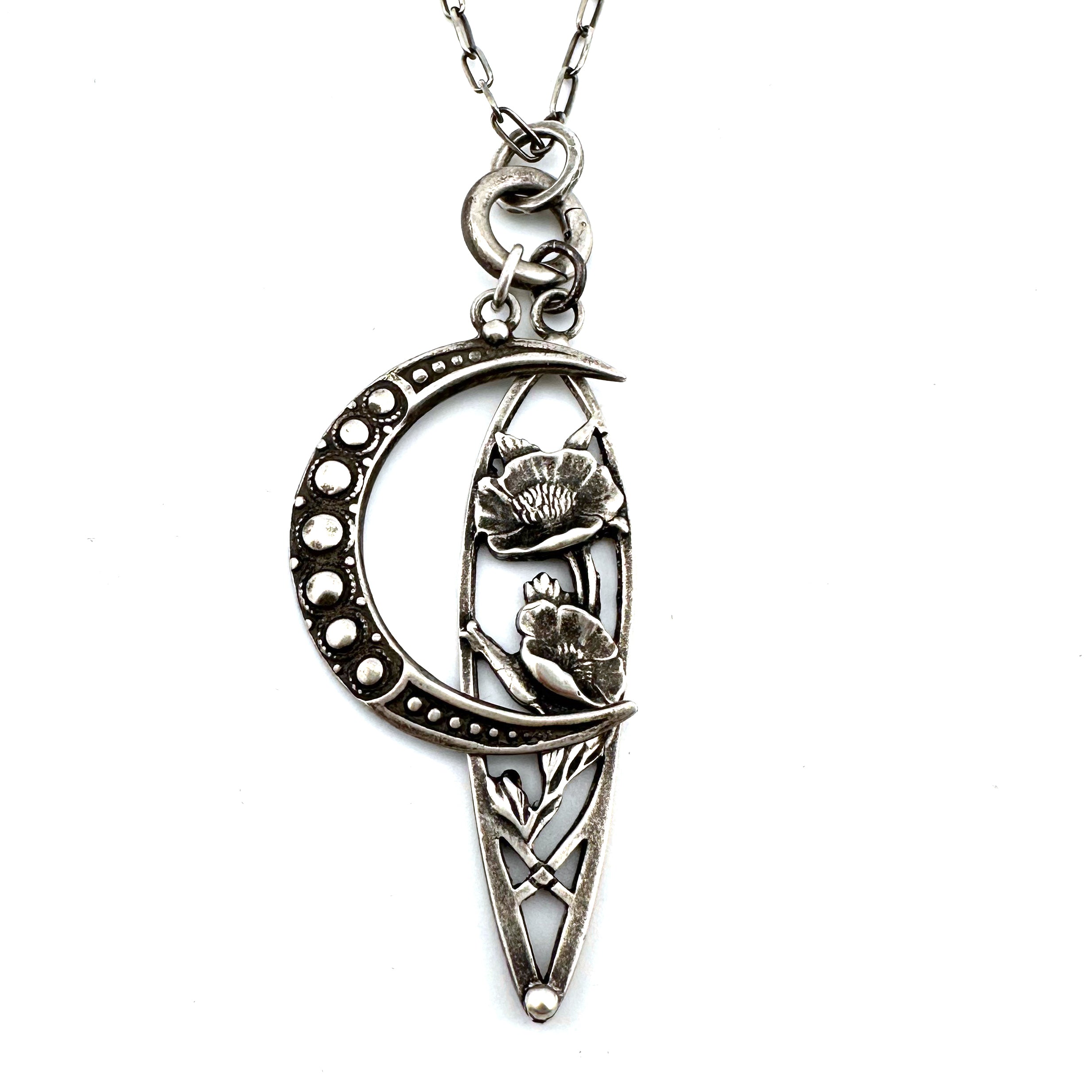 POPPY MOON Necklace Set - Silver – Compass Rose Design