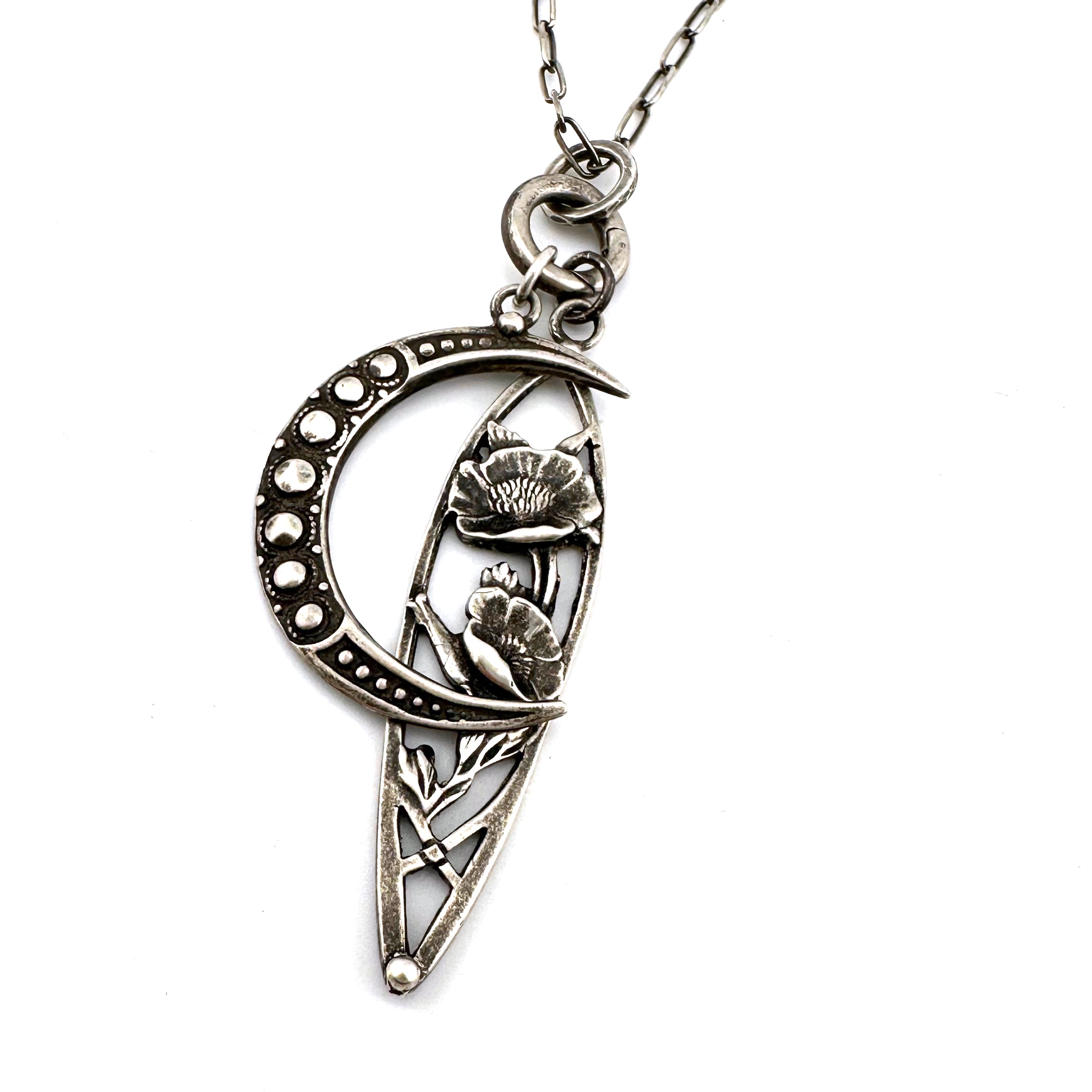 POPPY MOON Necklace Set - Silver – Compass Rose Design