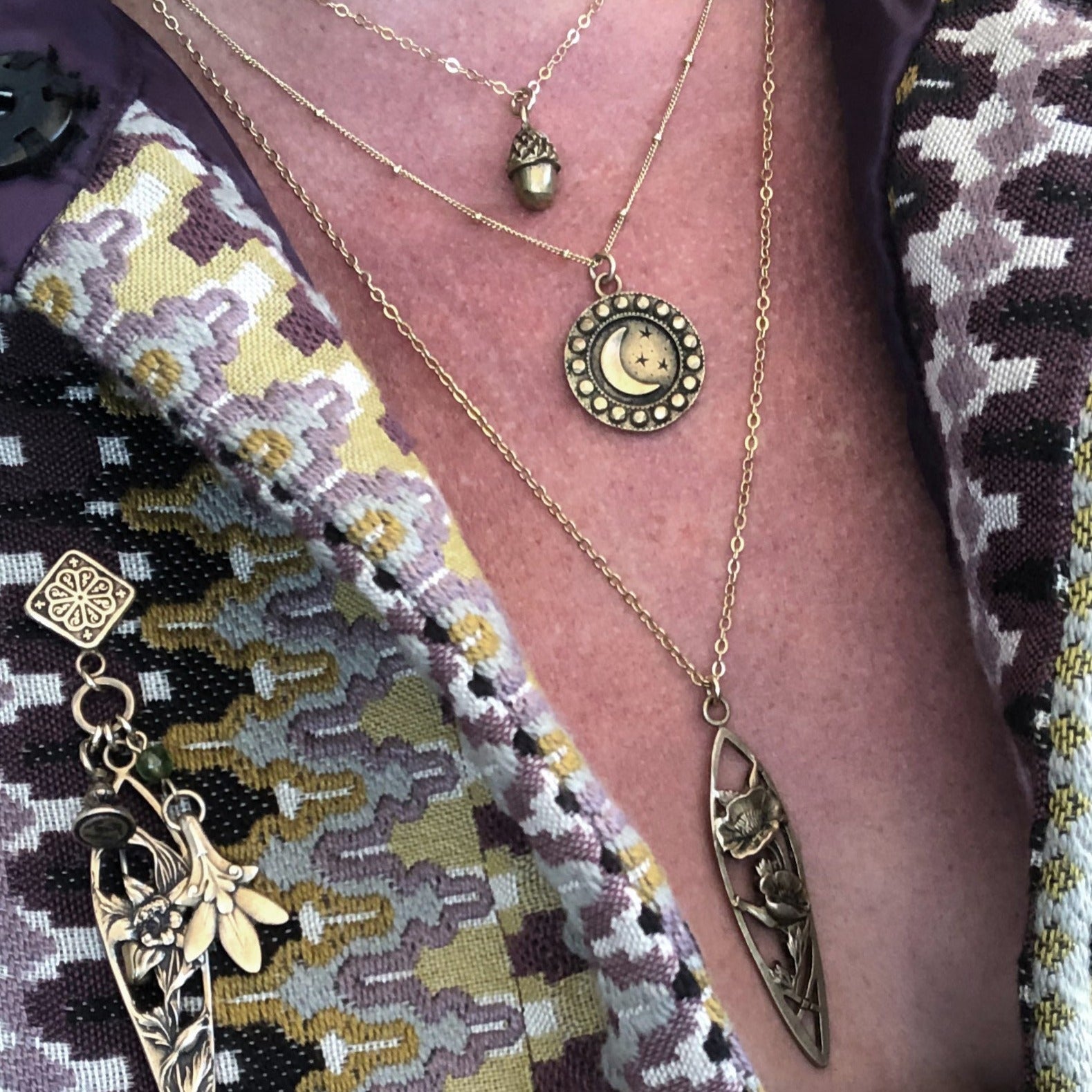 Vintage Charms & Talismans - Necklaces – Compass Rose Design